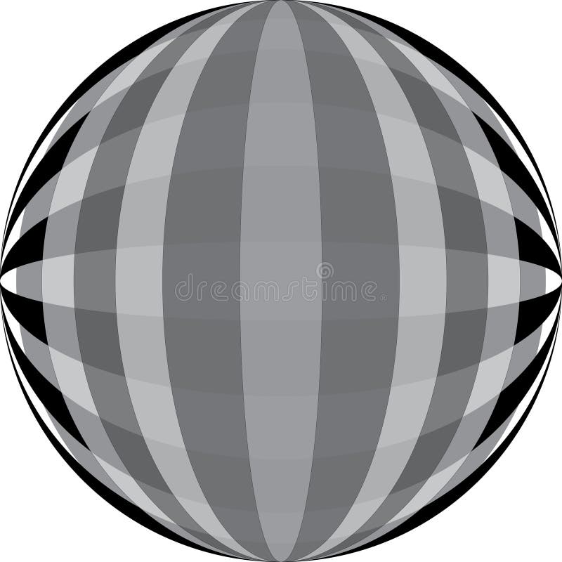 Abstract Ball. Vector Graphics Stock Illustration - Illustration of ...
