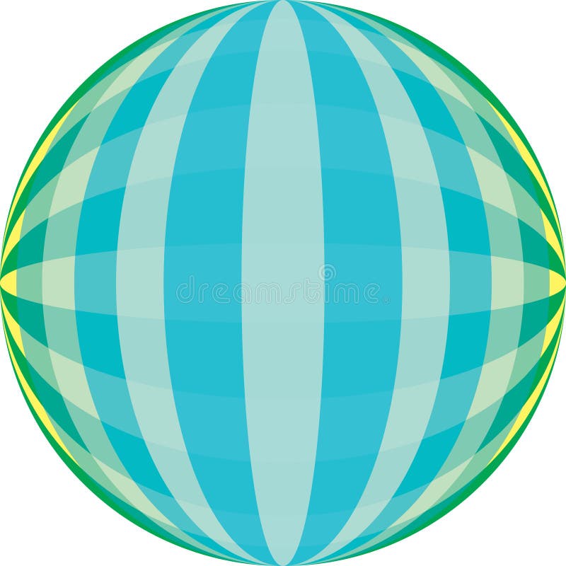 Abstract Ball. Vector Graphics Stock Illustration - Illustration of ...