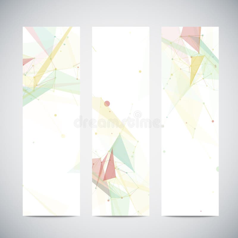 Abstract Geometric Banner Design. Geometric Stock Vector - Illustration ...