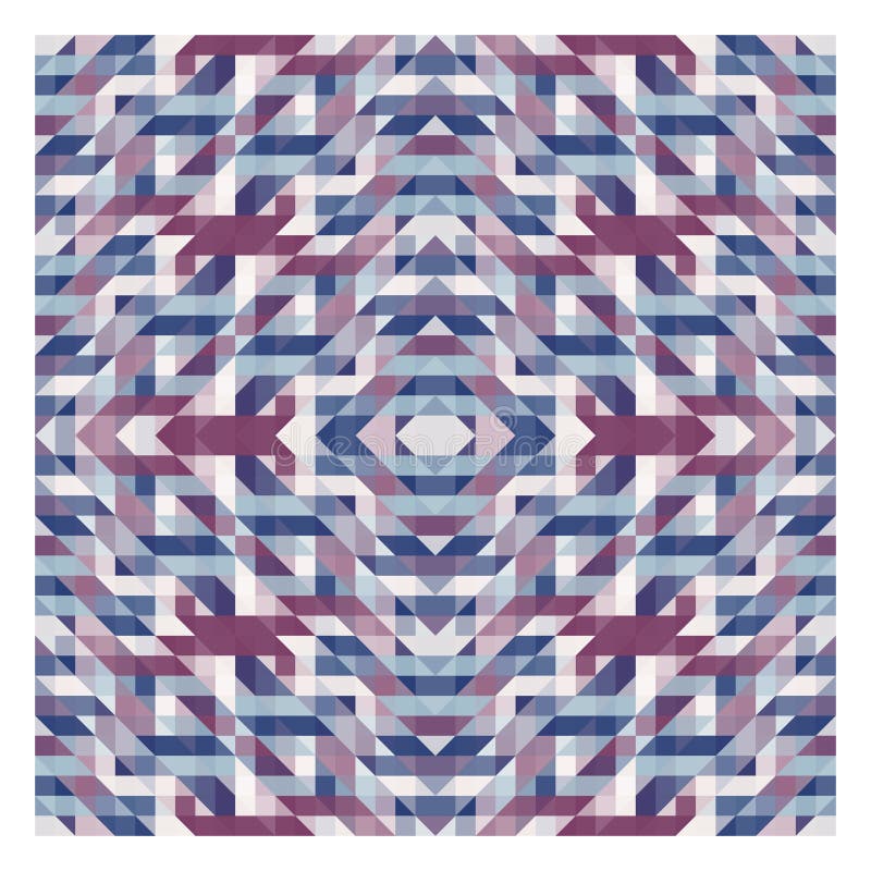 Abstract Geometric Bauhaus Pattern Design. Stock Vector - Illustration ...