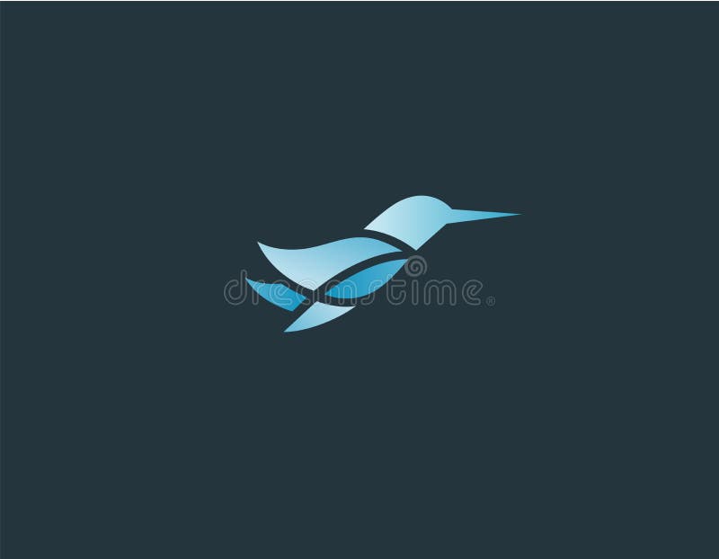 Geometric Hummingbird Stock Illustrations – 735 Geometric Hummingbird ...