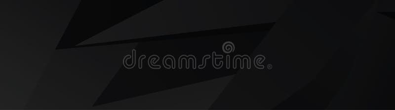 Abstract Geometric Black Polygon Background with Overlapping Shapes ...