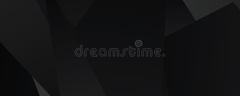 Abstract Geometric Black Polygonal Background with Subtle Gradients ...