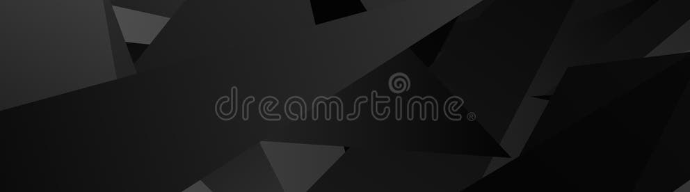 Abstract Geometric Black Triangles Pattern with Angled Shapes and Dark ...