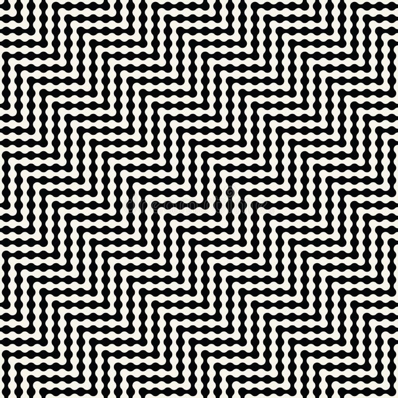 Optic Illusion.geometric Seamless Pattern Stock Vector - Illustration ...