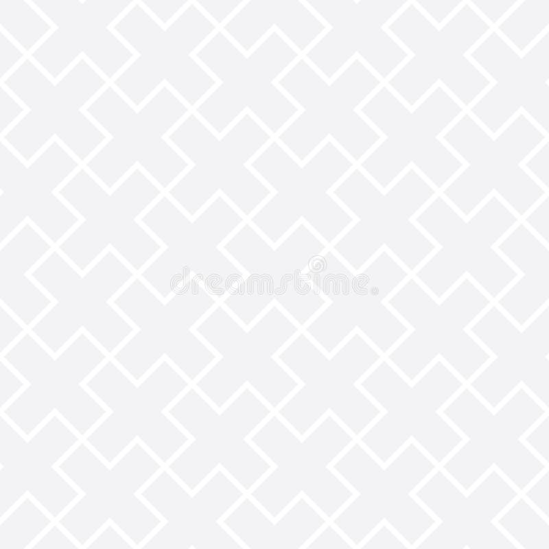 Abstract Geometric Black and White Graphic Design Print Cross Tile ...