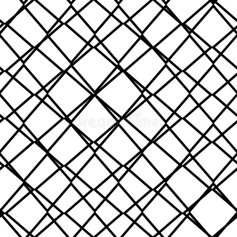 Abstract Geometric Black and White Seamless Pattern for Web Page ...