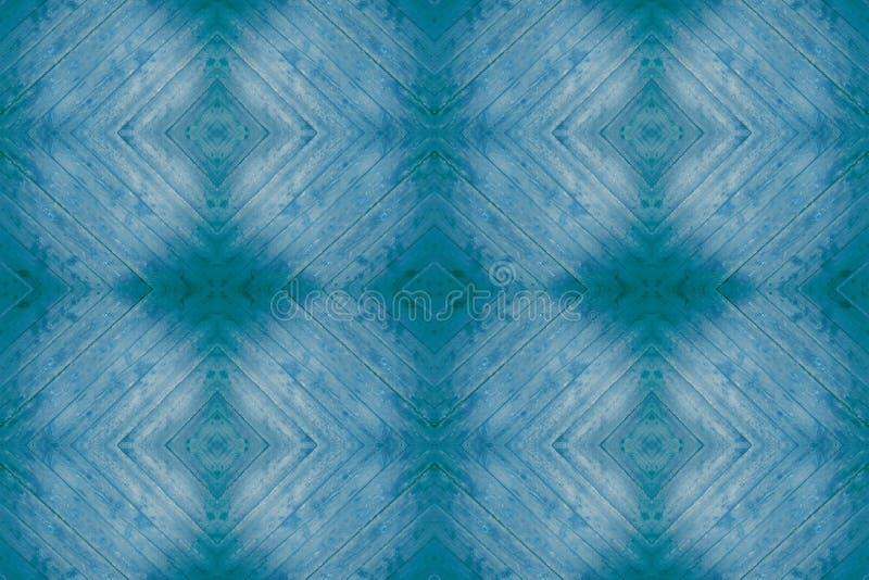 Abstract Geometric Blue Background with Pattern and Mirror Effect Stock ...
