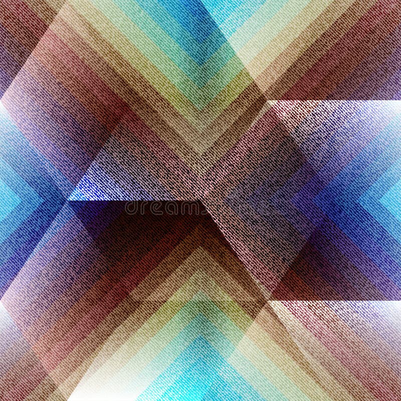 Abstract Geometric Blue Background Stock Vector - Illustration of ...