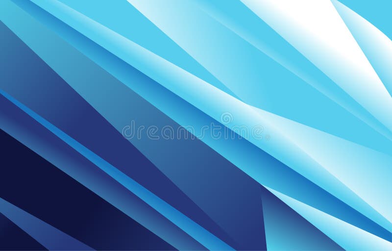 Abstract Blue Vector Background and Straight Line Illustration. Stock ...