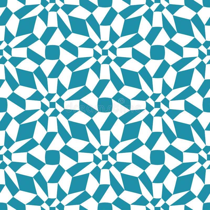 Abstract Geometric Blue Graphic Design Unique Pattern Stock Vector ...