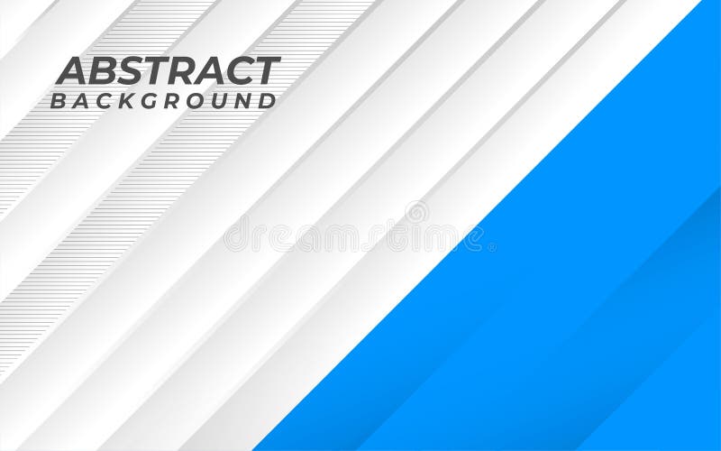 Abstract Geometric Blue White Background Stock Vector - Illustration of ...