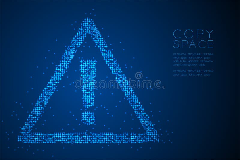 Abstract Geometric Bokeh Circle Dot Pixel Pattern Attention Sign ...