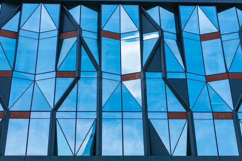 Abstract Geometric Building. Urban Design. Architectural Engineering ...