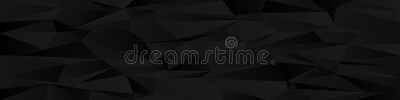 Abstract Geometric Chaos in Black Polygonal Background for Modern ...