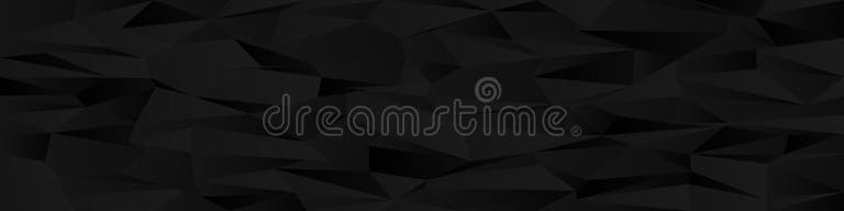 Abstract Geometric Chaos Pattern with Black Polygonal Low Poly Design ...