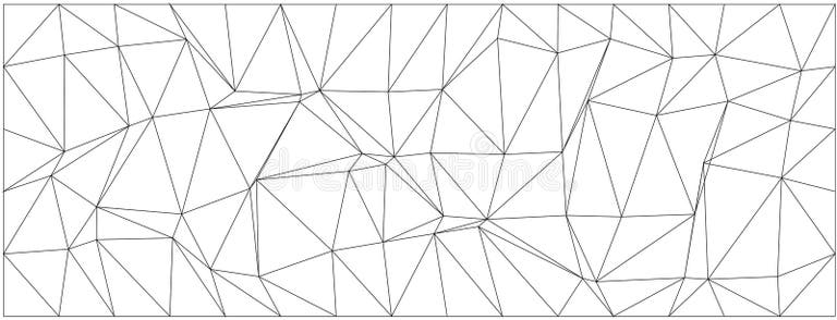 Abstract Geometric Chaos Pattern Ideal for Modern Art or Design ...