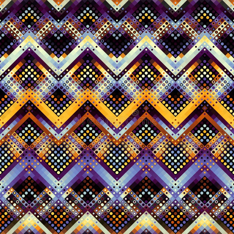 Geometric Abstract Pattern. Tileable Vector Image. Stock Vector ...