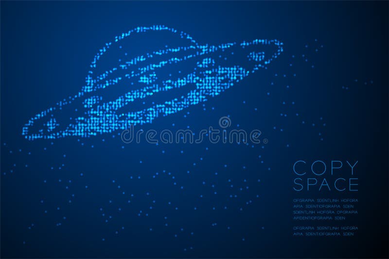 Abstract Geometric Circle Dot Pattern UFO Alien Spaceship Shape, Space ...