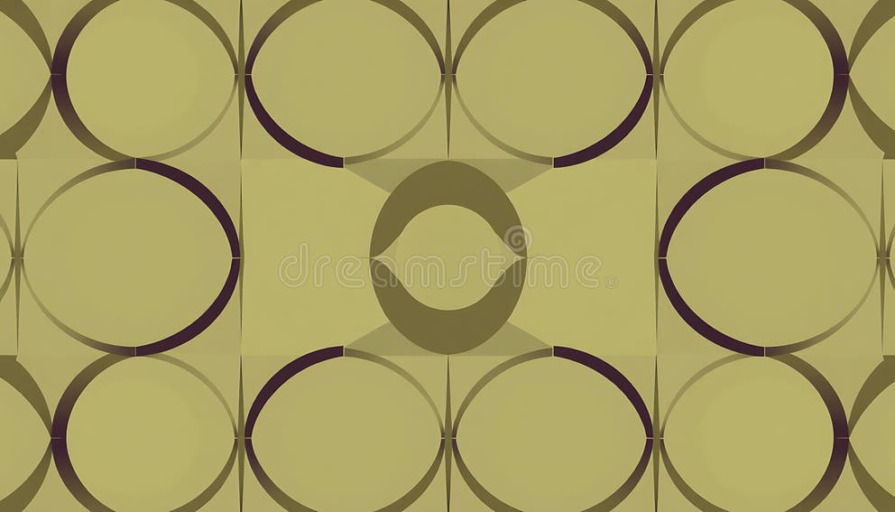 Abstract Geometric Circle Pattern, Showcasing Modern Design and ...
