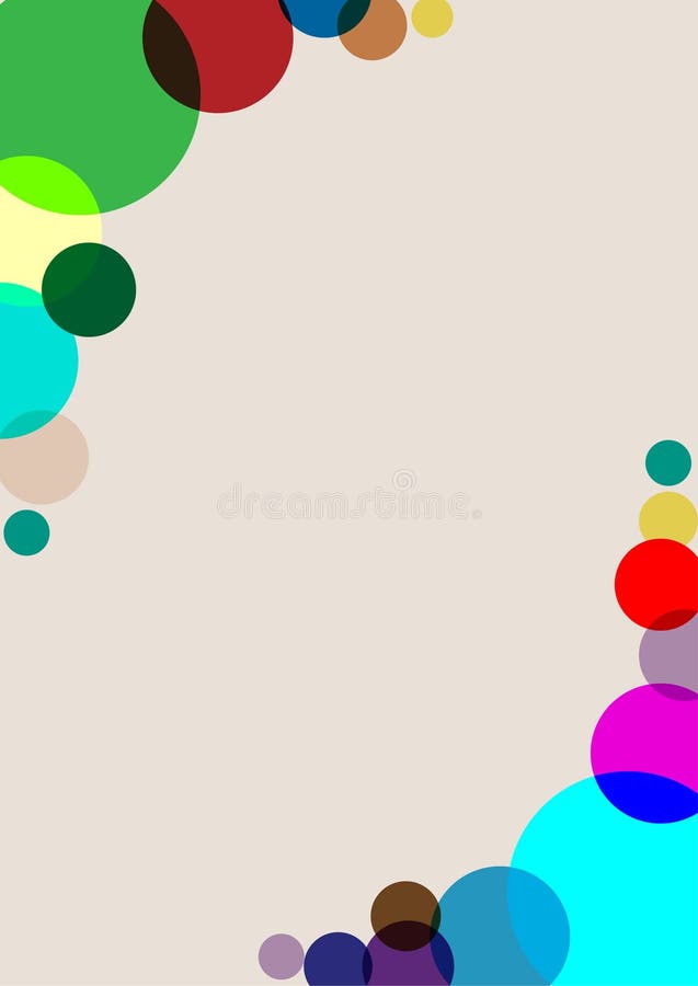 Abstract Geometric Circles Background, Vector Illustration Stock Vector ...