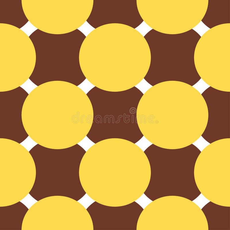 Abstract Geometric Circles Seamless Pattern. Stock Vector ...