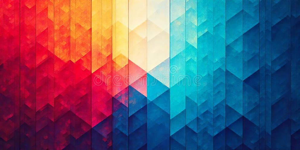 Abstract Geometric Color Gradient Background Stock Illustration ...