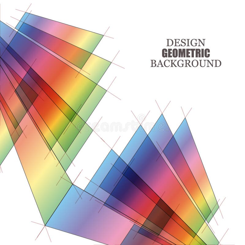 Black Rectangular Lines Outline Shapes on White Background, Design ...