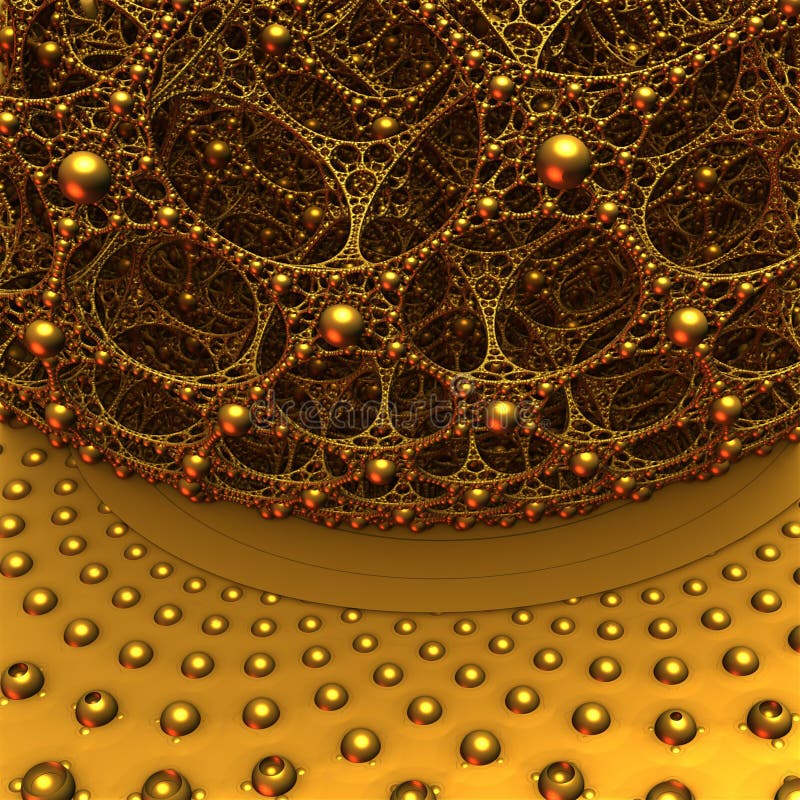 Abstract Geometric Composition Made in 3d Software Stock Illustration ...