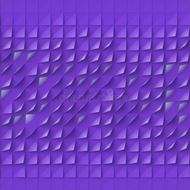 Abstract Geometric Composition of Triangular Geometric Figures in Neon ...