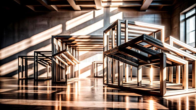The Dance of Light and Shadow: a Playful Exploration of Geometric Forms ...