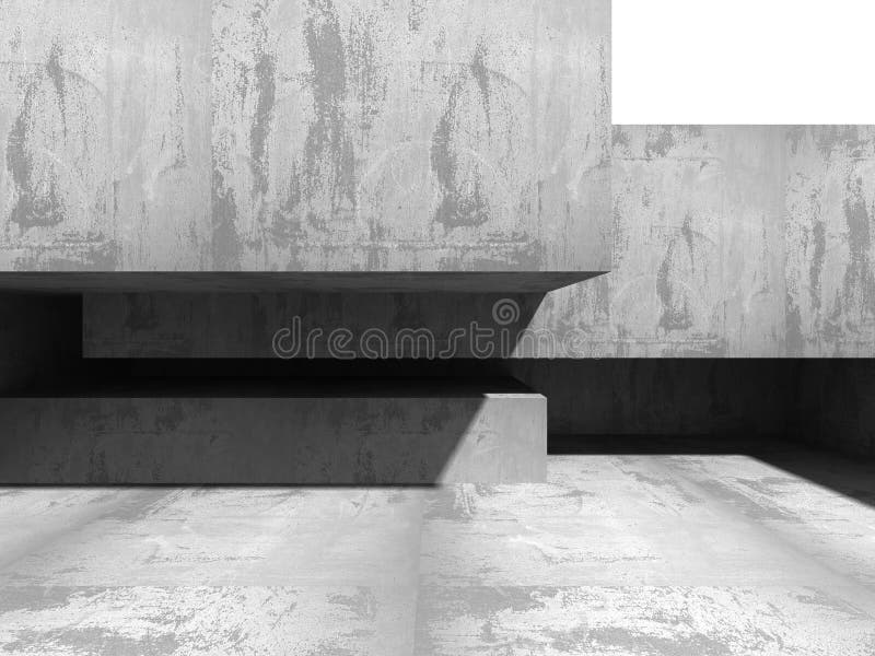 Abstract Geometric Concrete Architecture Construction Stock ...