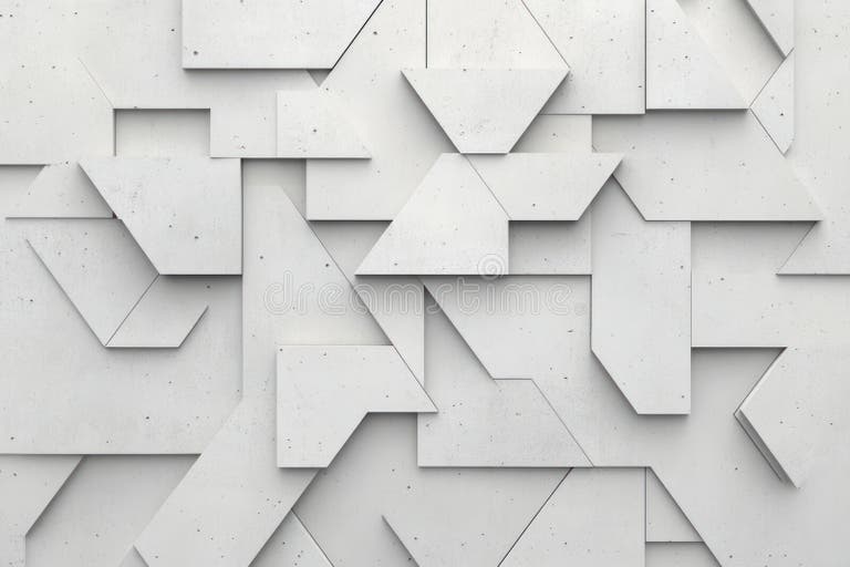 Abstract Geometric Concrete Texture with Gray, White, and Black ...