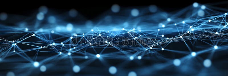 Abstract Geometric Connection Lines and Nodes - Plexus Background, Network, Science, Technology ...