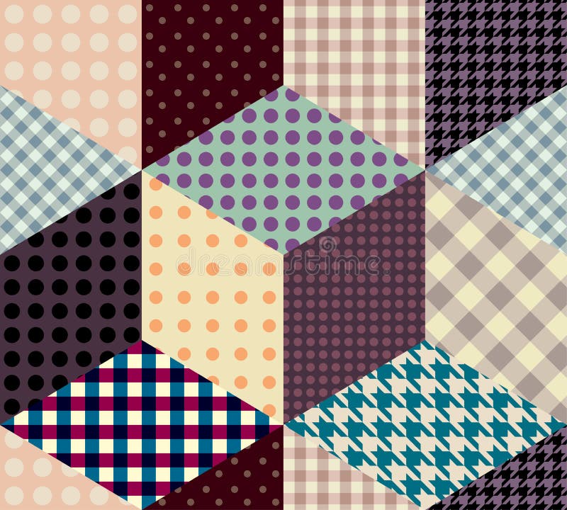 Abstract Geometric Cubes Pattern Stock Vector - Illustration of curve ...