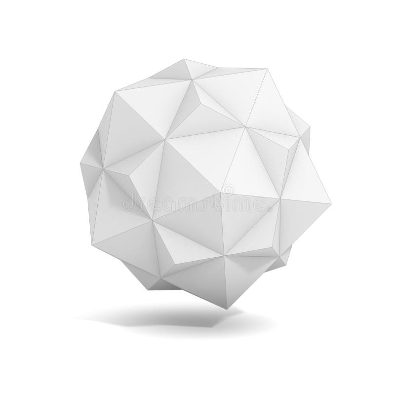 Abstract Geometric 3d Object, More Polyhedron Variations in this Set ...