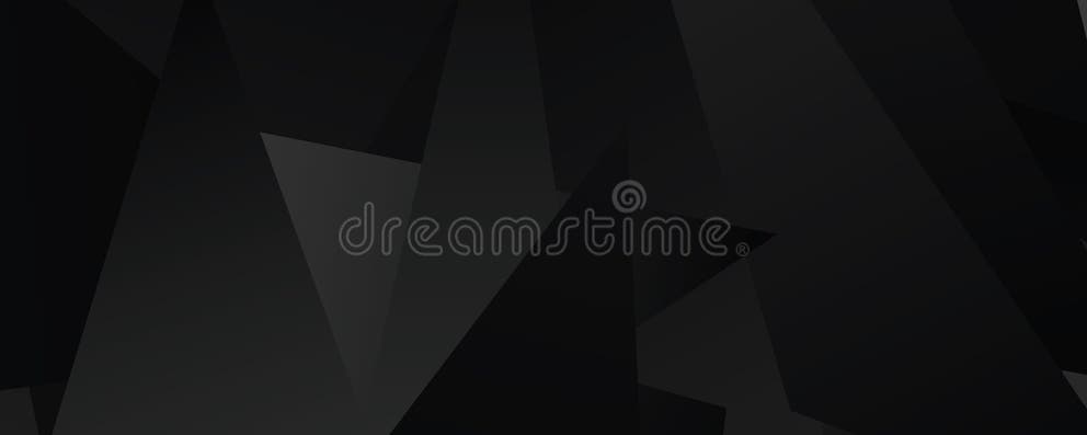 Abstract Geometric Dark Shapes with Overlapping Angles and Subtle ...