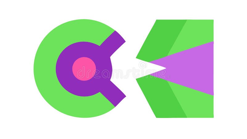 Geometric Digital Vector Transformation Stock Illustrations – 2,480 ...