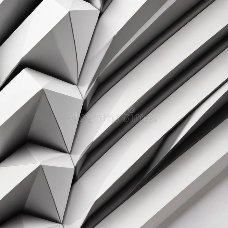 Abstract Geometric Design With Angled Shapes Stock Image Image Of
