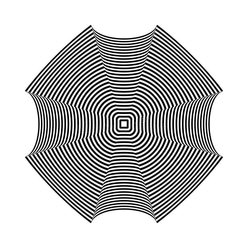 Abstract Concave Background. Stock Vector - Illustration of effect ...