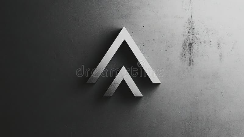 Geometric Triangles Subtle Textured Wall Pattern Stock Photos - Free ...