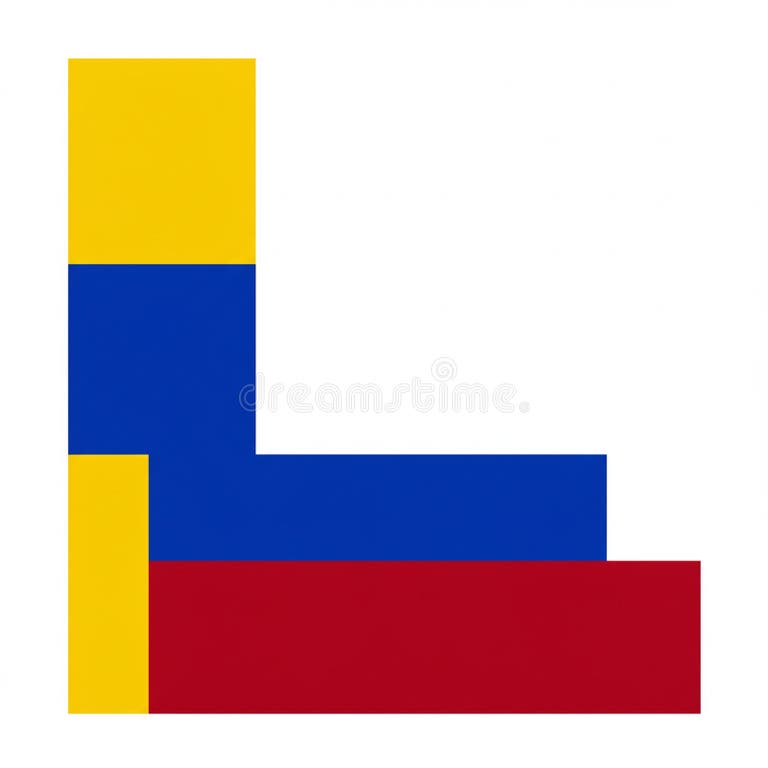 Abstract Geometric Design Featuring Three Rectangular Shapes Arranged ...