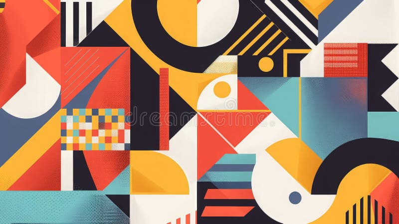 Abstract Geometric Design stock photo. Image of contemporary - 329127602