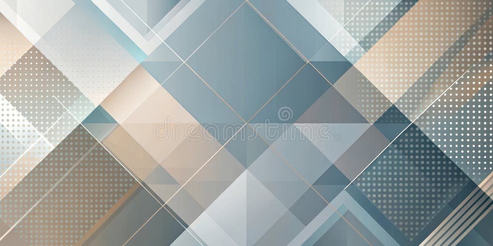 Abstract Geometric Design with Subtle Hues and Textural Elements ...