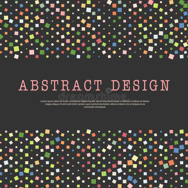 Abstract Geometric Design. Template for a Cover, Book, Poster, Banner ...