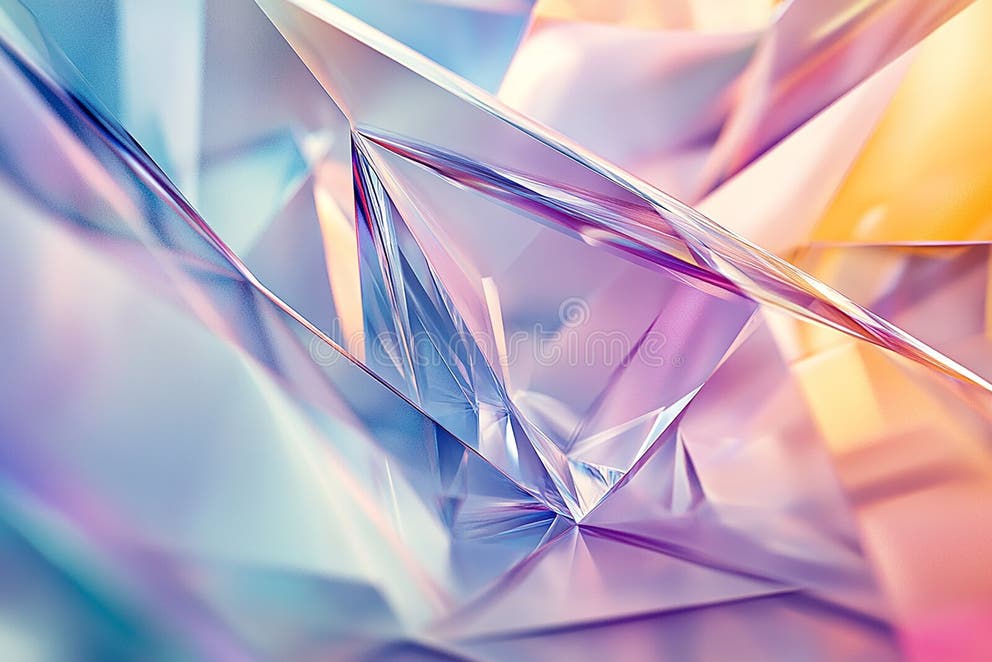 Abstract Geometric Desktop Wallpaper Design Stock Illustration ...