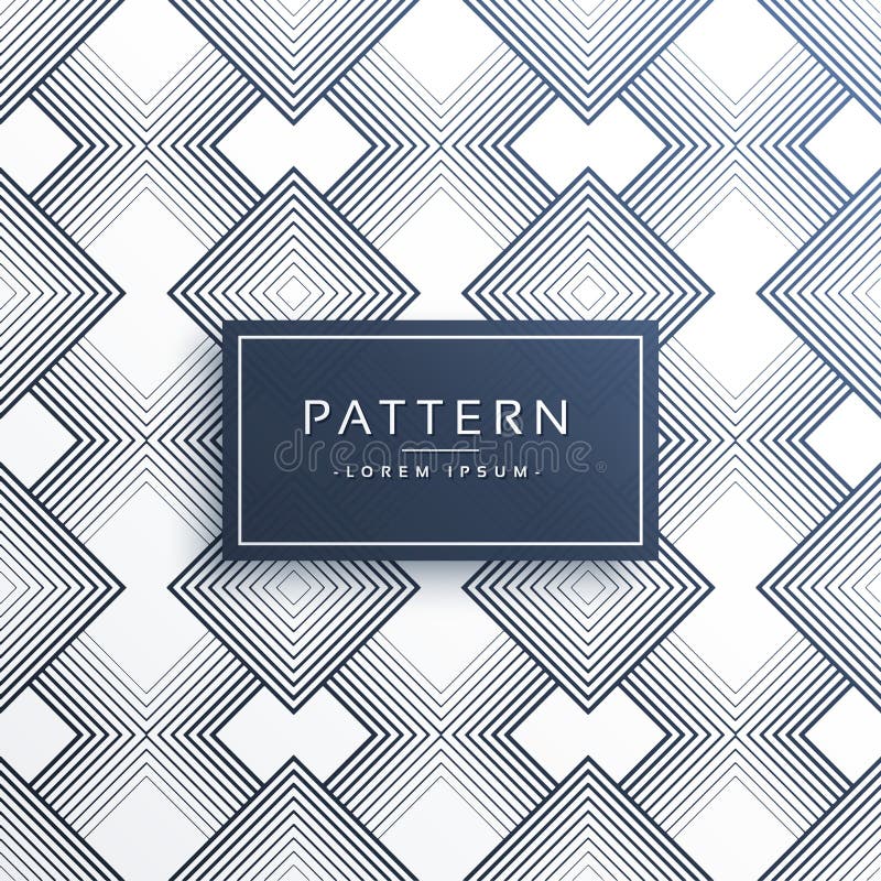 Abstract Geometric Diagonal Lines Pattern Design Stock Vector ...