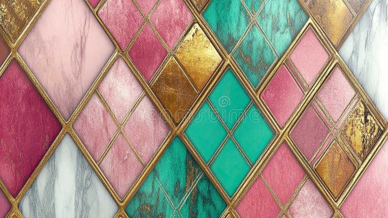 Modern Abstract Geometric Diamond Pattern Vector Design Background for ...