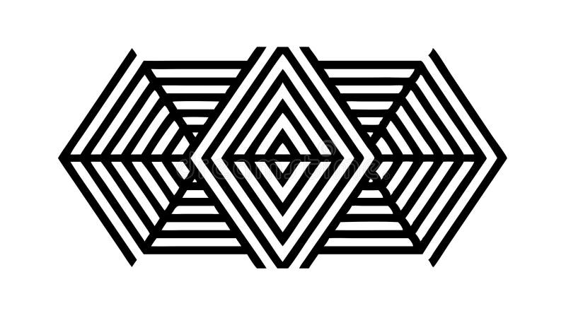 Abstract Geometric Diamond Pattern Design, Vector Design Generative AI ...