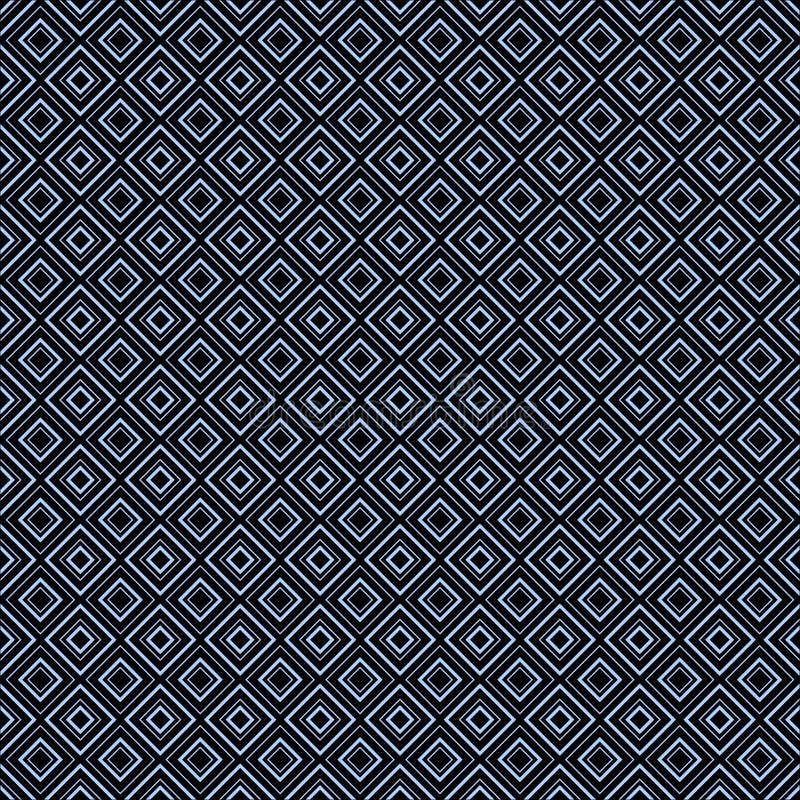 Abstract Geometric Diamond Shape Seamless Pattern, Vector Stock Vector ...